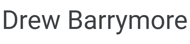 Drew Barrymore Microwave